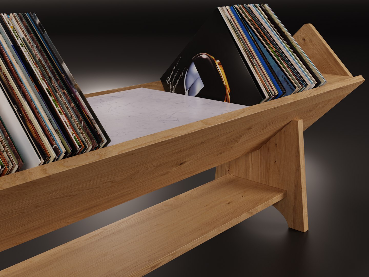 Vinyl Storage 3D Model - TurboSquid 1680140