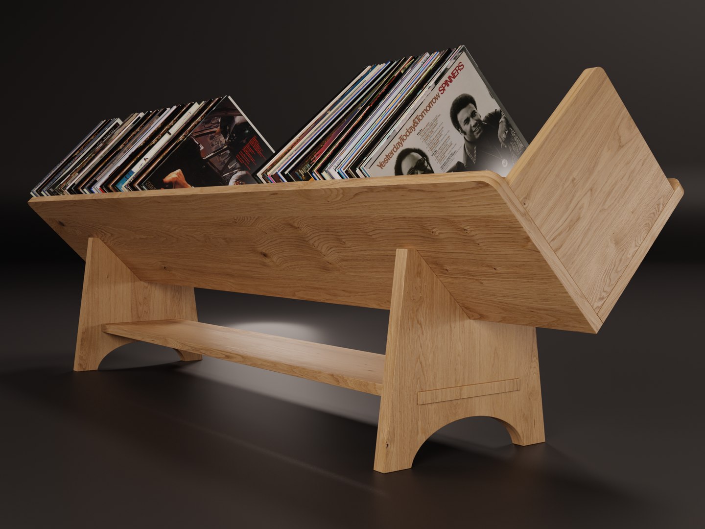 Vinyl Storage 3D Model - TurboSquid 1680140