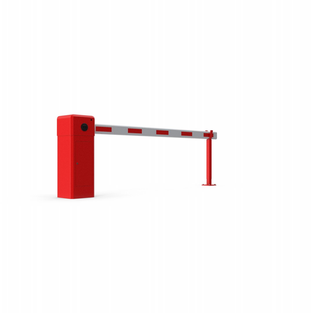 3D Automatic Road Barrier - TurboSquid 1853525