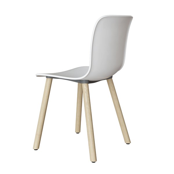 max vitra hal wood chair