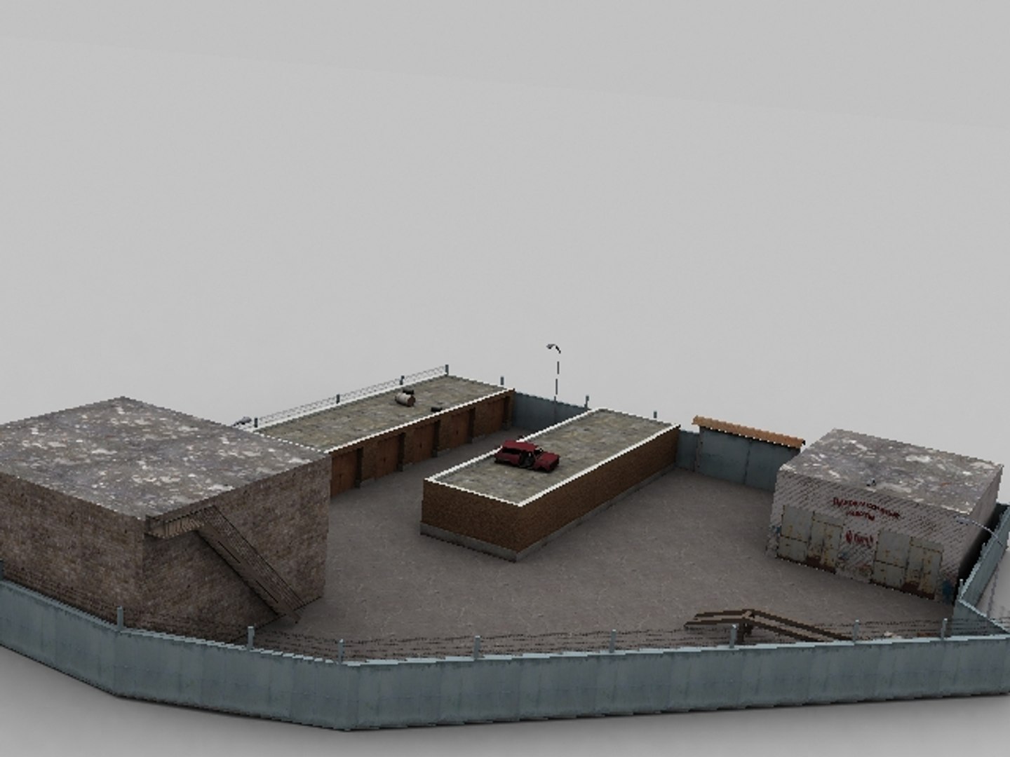 3d Model Workshop Work Machine