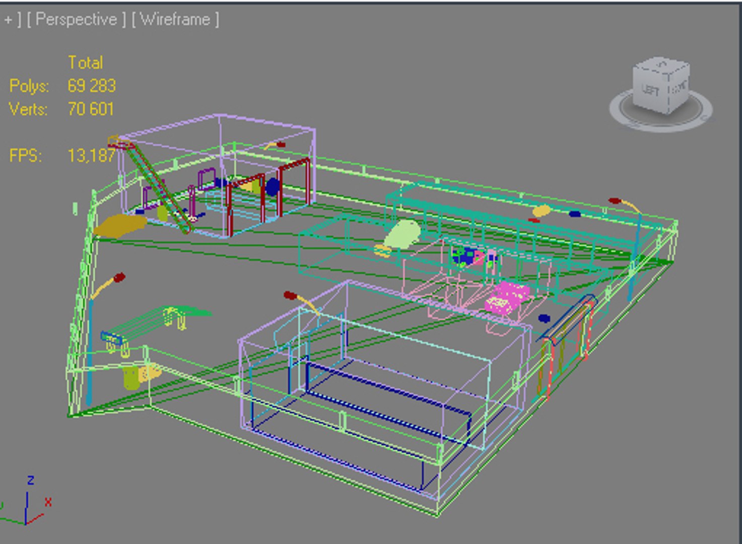 3d Model Workshop Work Machine