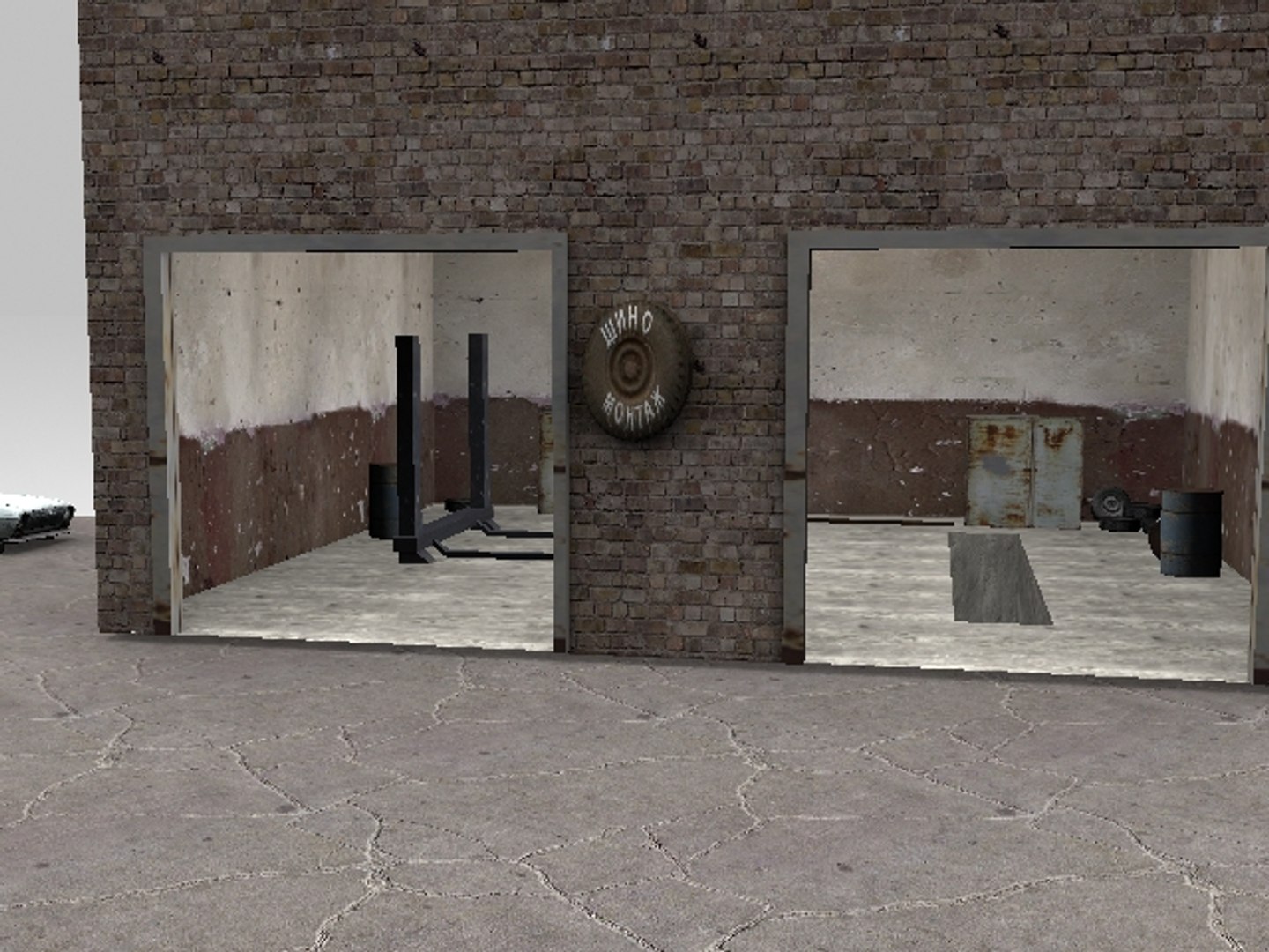 3d Model Workshop Work Machine