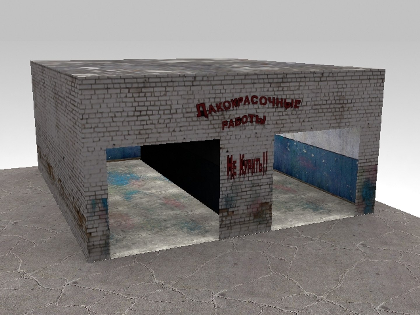 3d Model Workshop Work Machine