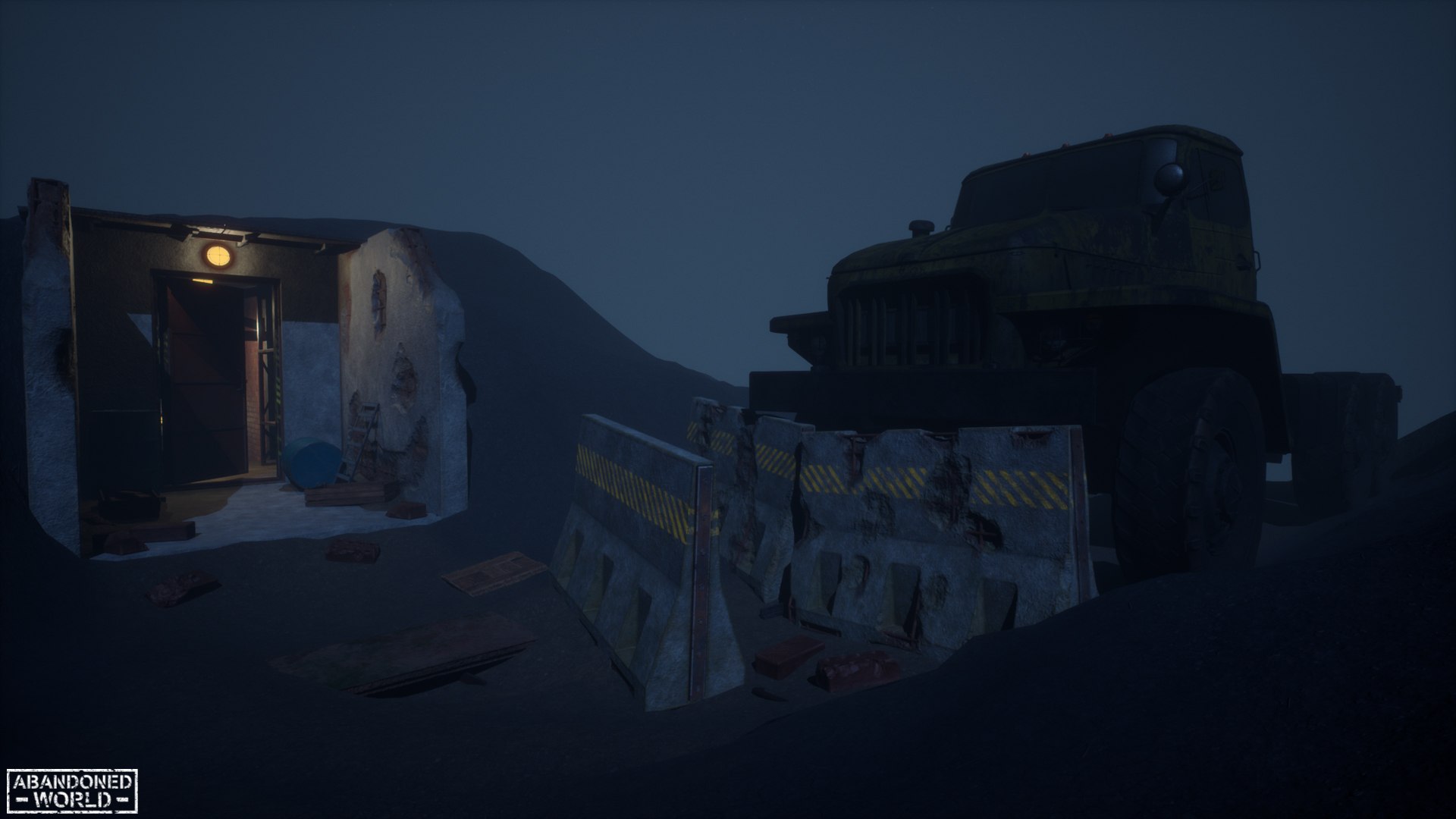 3D Model Modular Mini Bunker For UE4 - TurboSquid 1854297