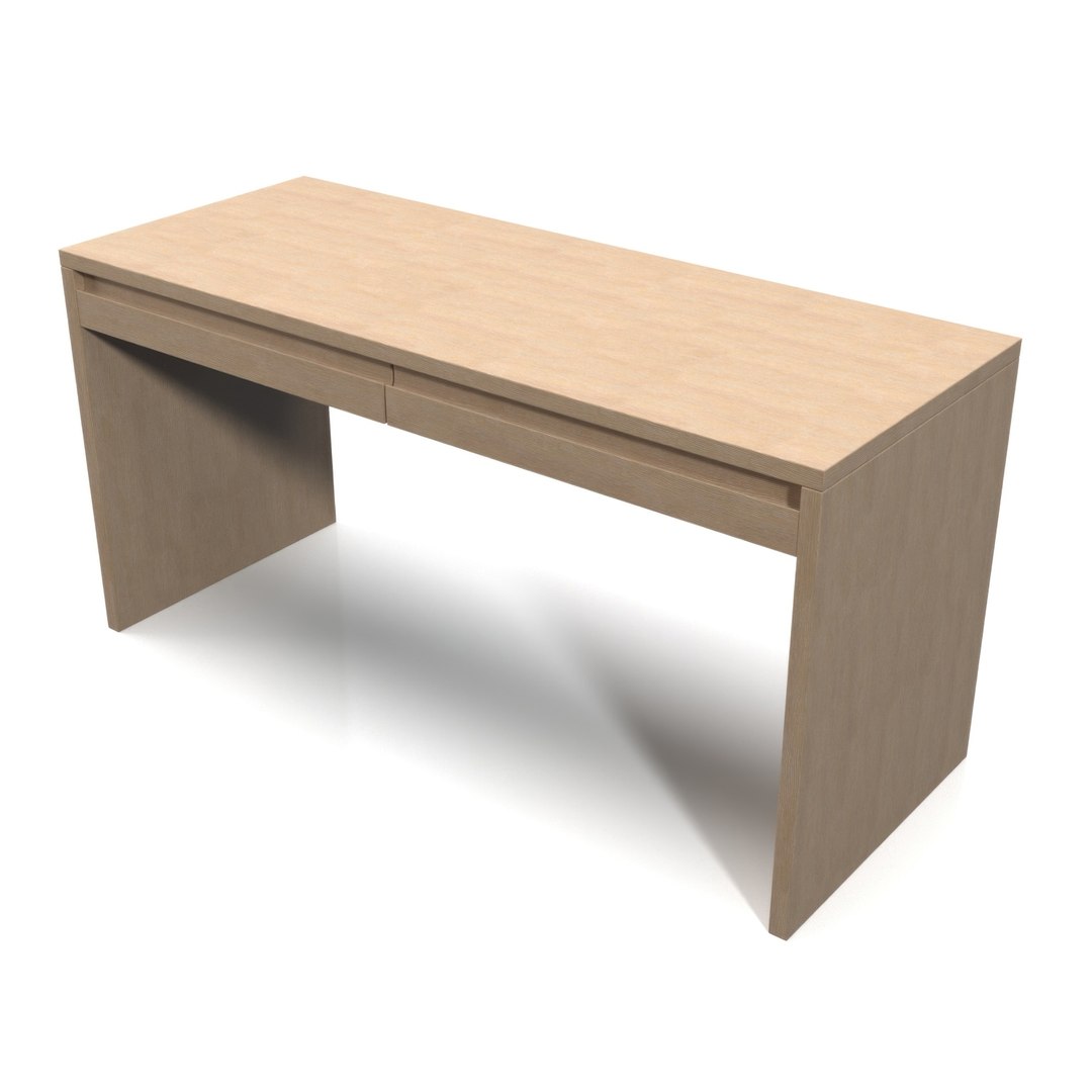 3D Pacific Writing Desk PBR - TurboSquid 2227872