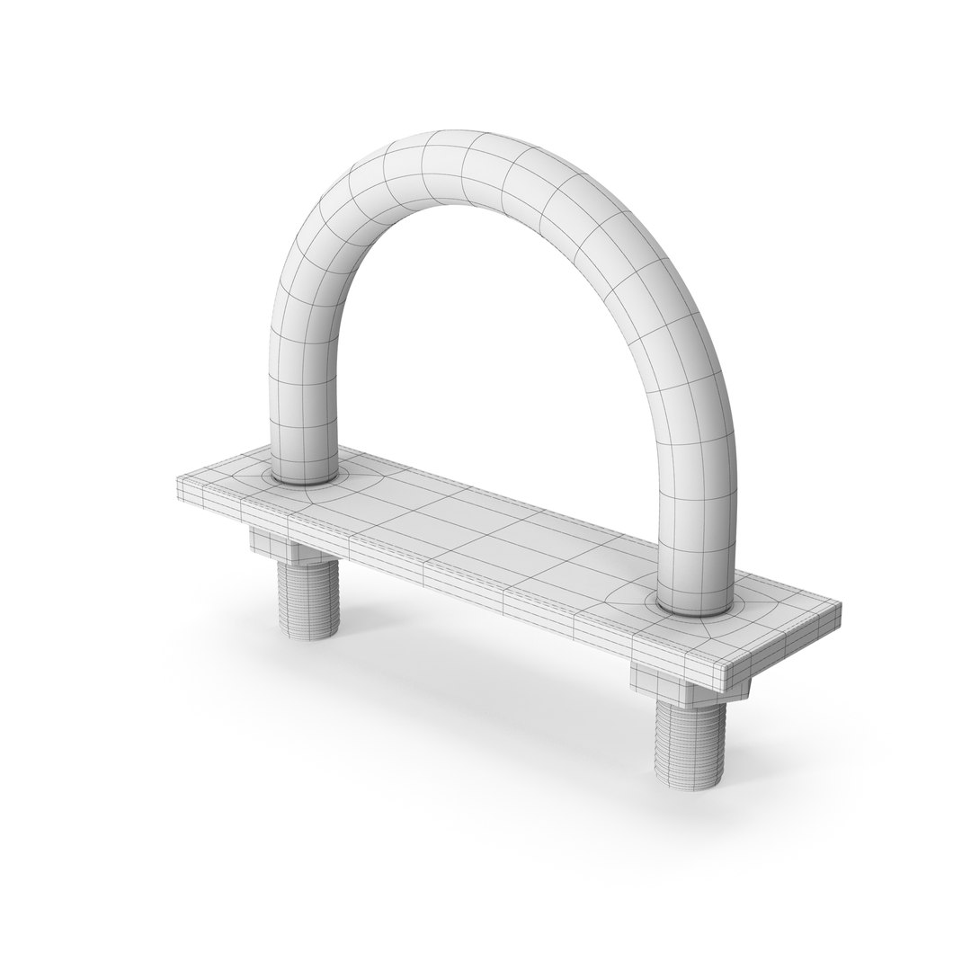 Free 3D Steel Clamp Model - TurboSquid 2235320