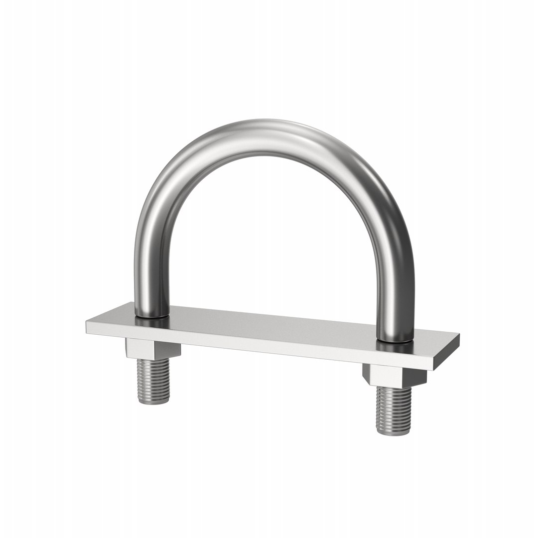 Free 3D Steel Clamp Model - TurboSquid 2235320