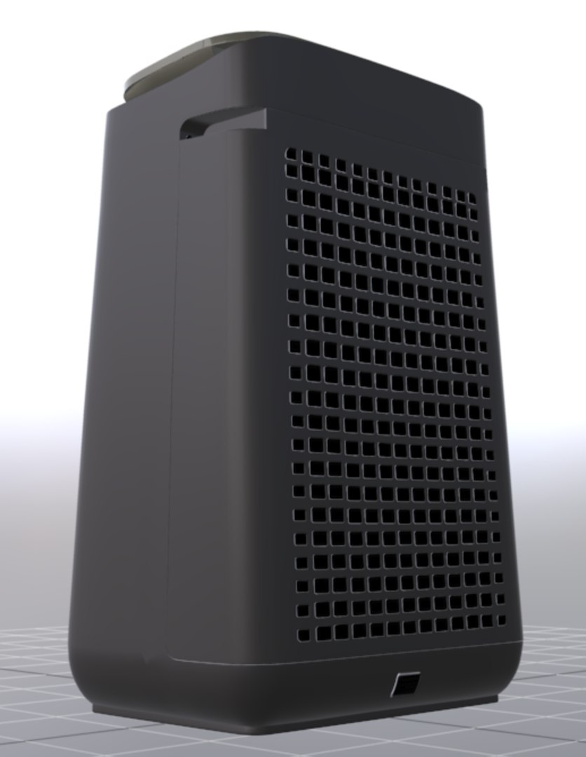 3D Sharp Air Purifiers Portable Room Air Purifier - TurboSquid 2153466