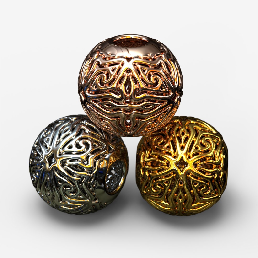 3D jewelry charm pa model - TurboSquid 1264469