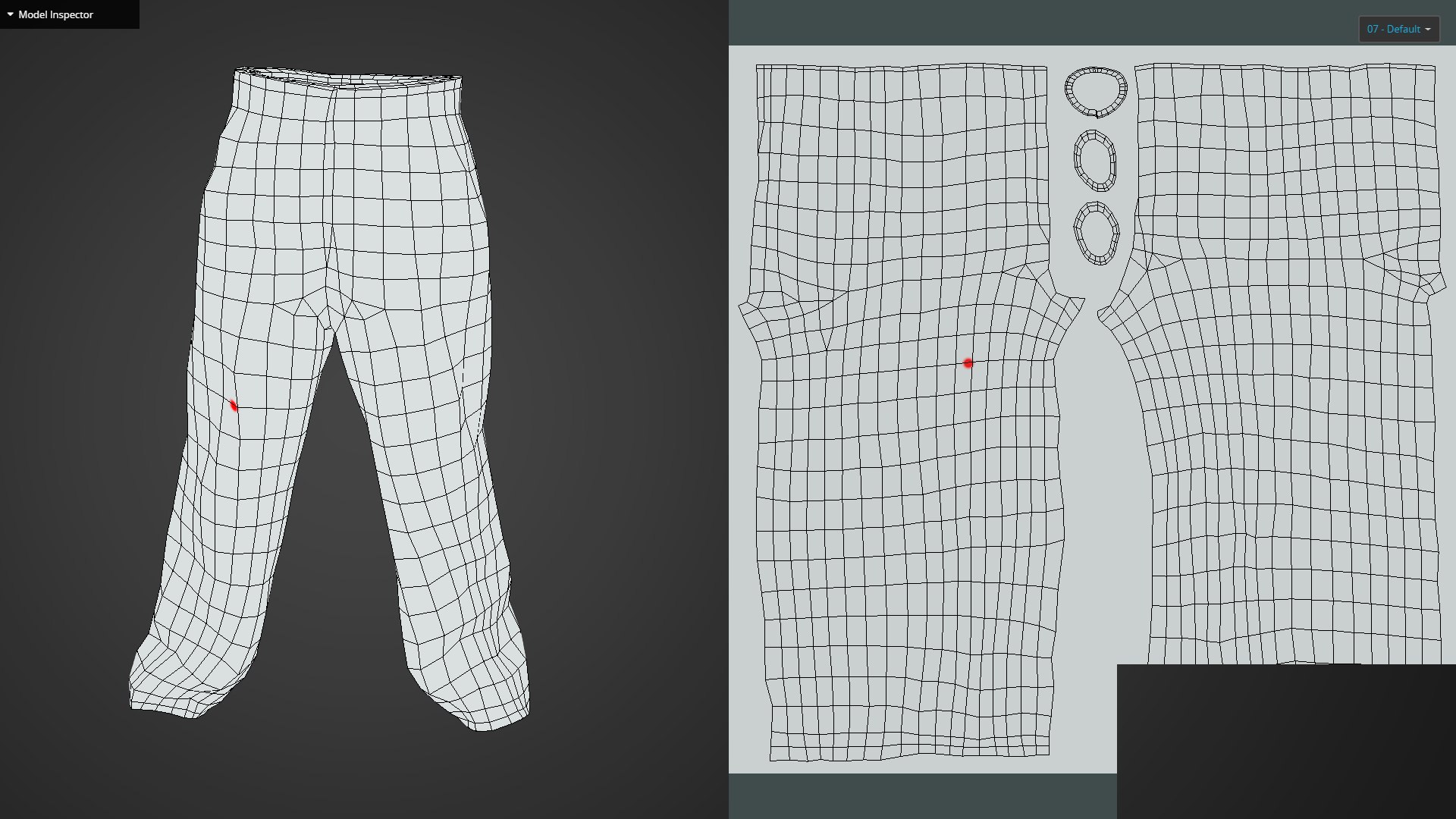 3D Game Ready Ivory Pants Model - TurboSquid 2025354