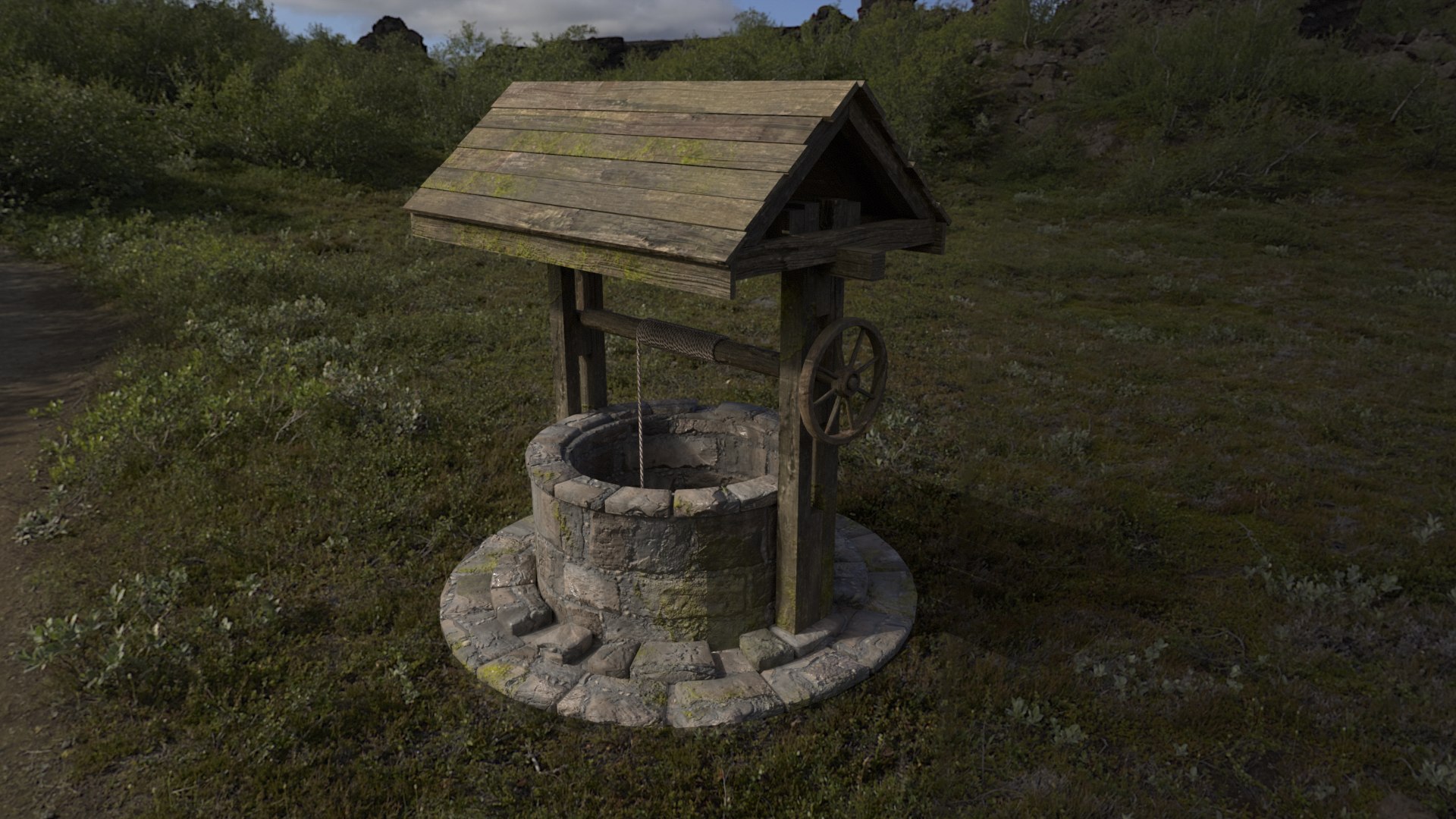 Medieval Well 3D Model - TurboSquid 2209780