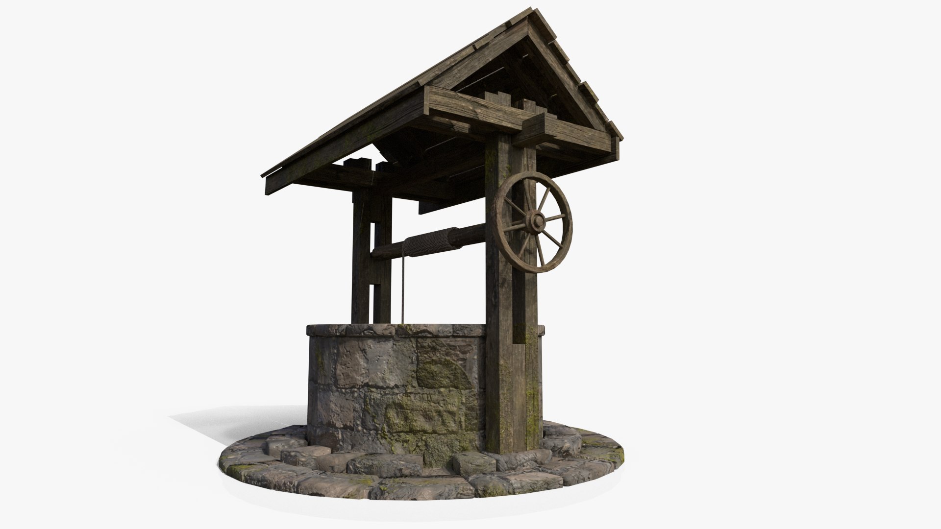 Medieval Well 3D Model - TurboSquid 2209780