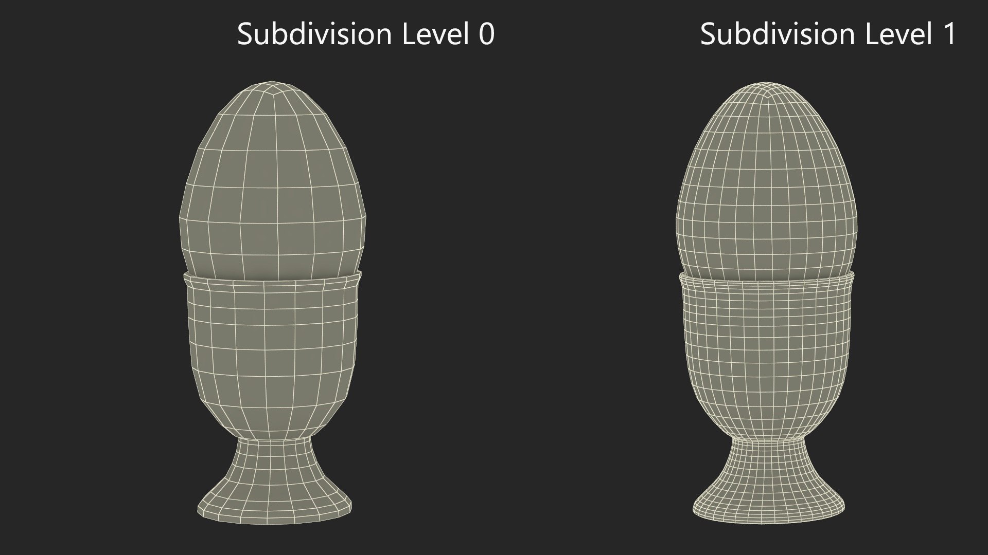 3D Model Smiling Egg In Cup - TurboSquid 2220832