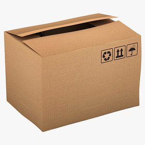 UPS Cardboard Box 3D Model - TurboSquid 1777717