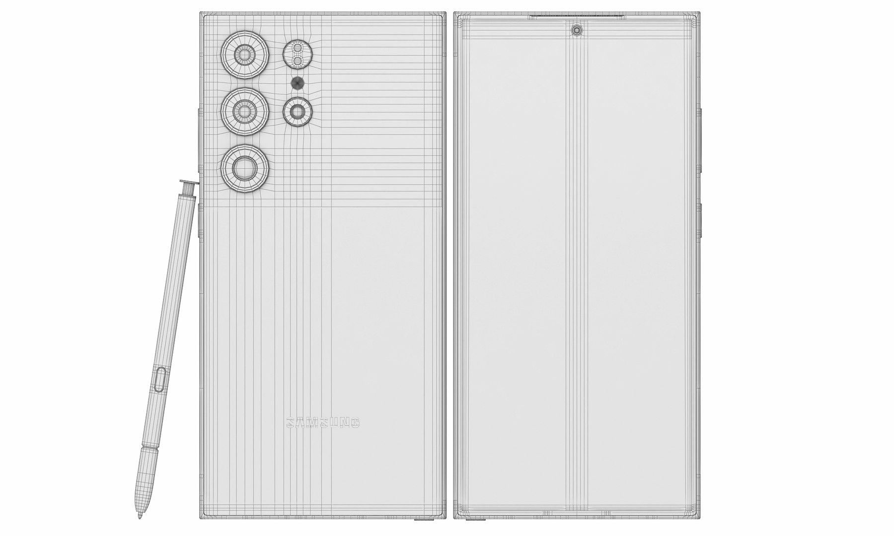 Samsung Galaxy S24 Ultra V1 3D Model - TurboSquid 2154317