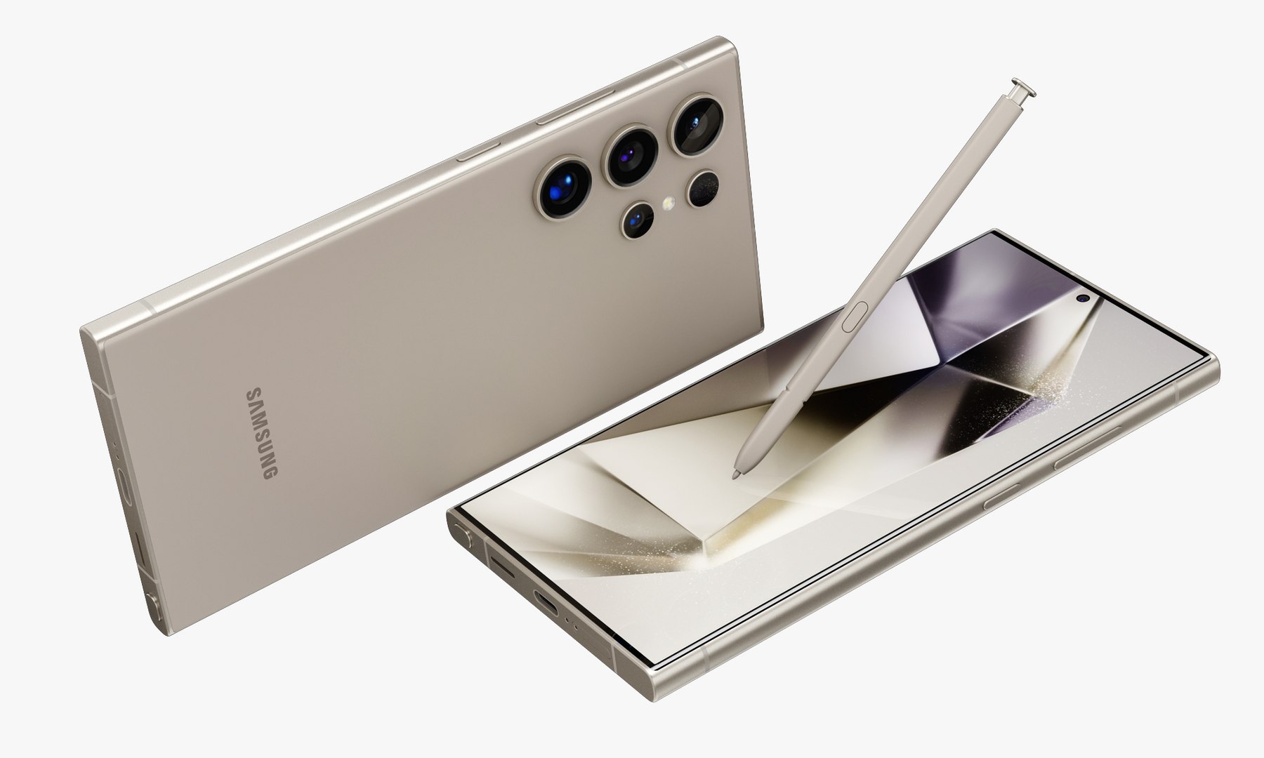 Samsung Galaxy S24 Ultra V1 3D Model - TurboSquid 2154317