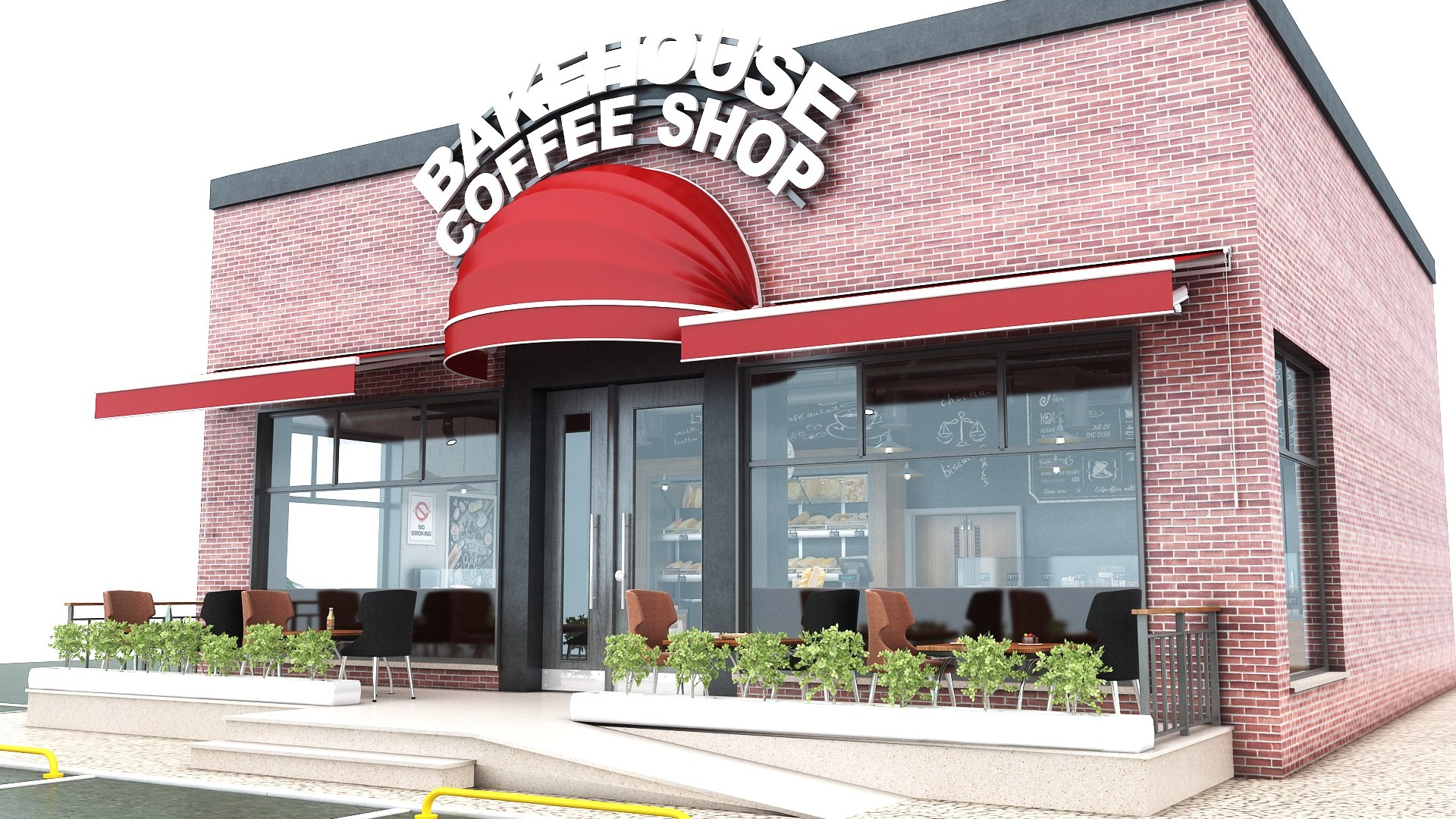 3D model bakehouse bake shop - TurboSquid 1676975