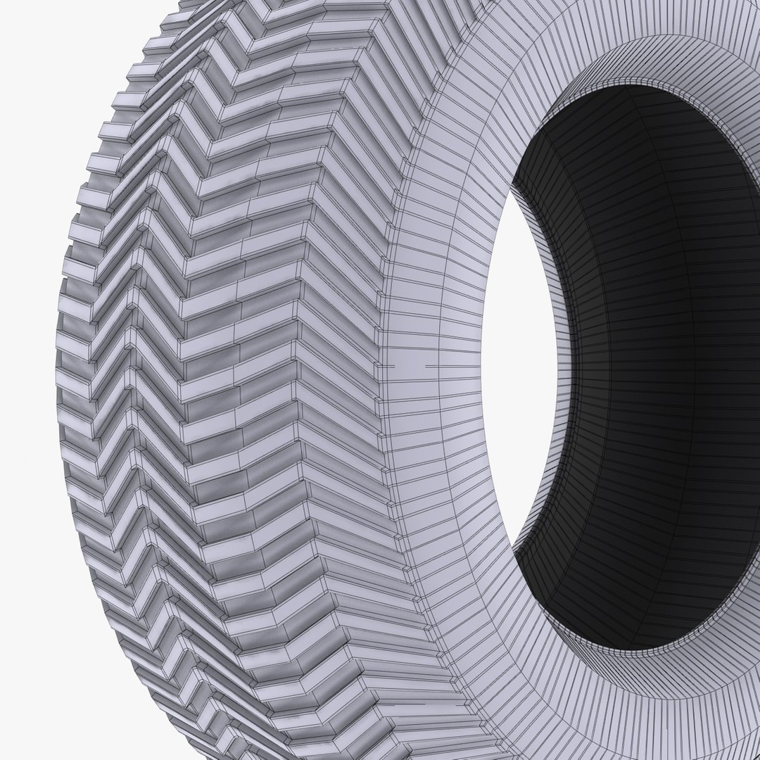 3ds max wheel tyre