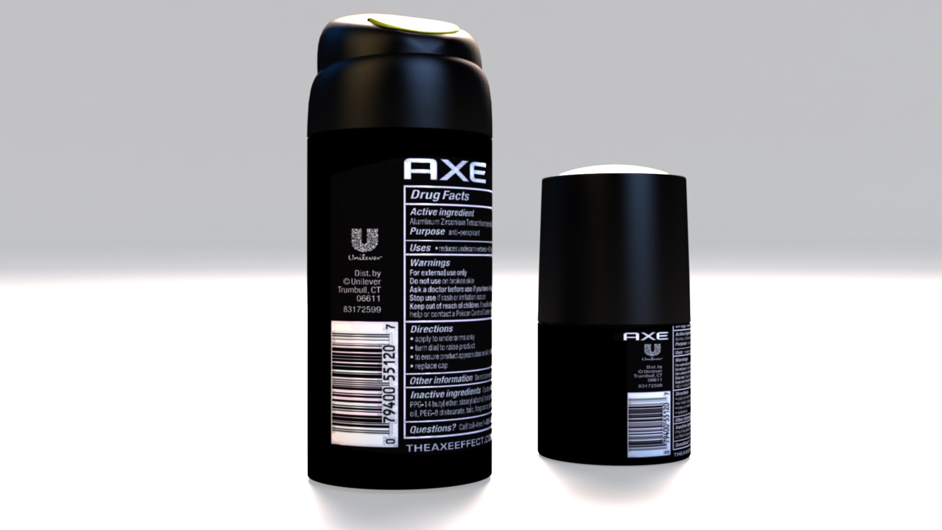3D Axe Body Spray - TurboSquid 1839596