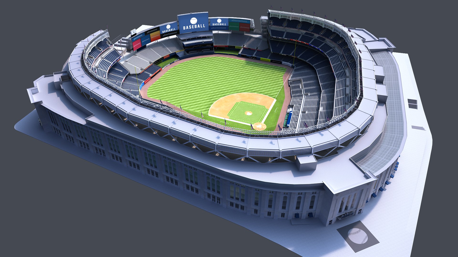 3d yankee stadium