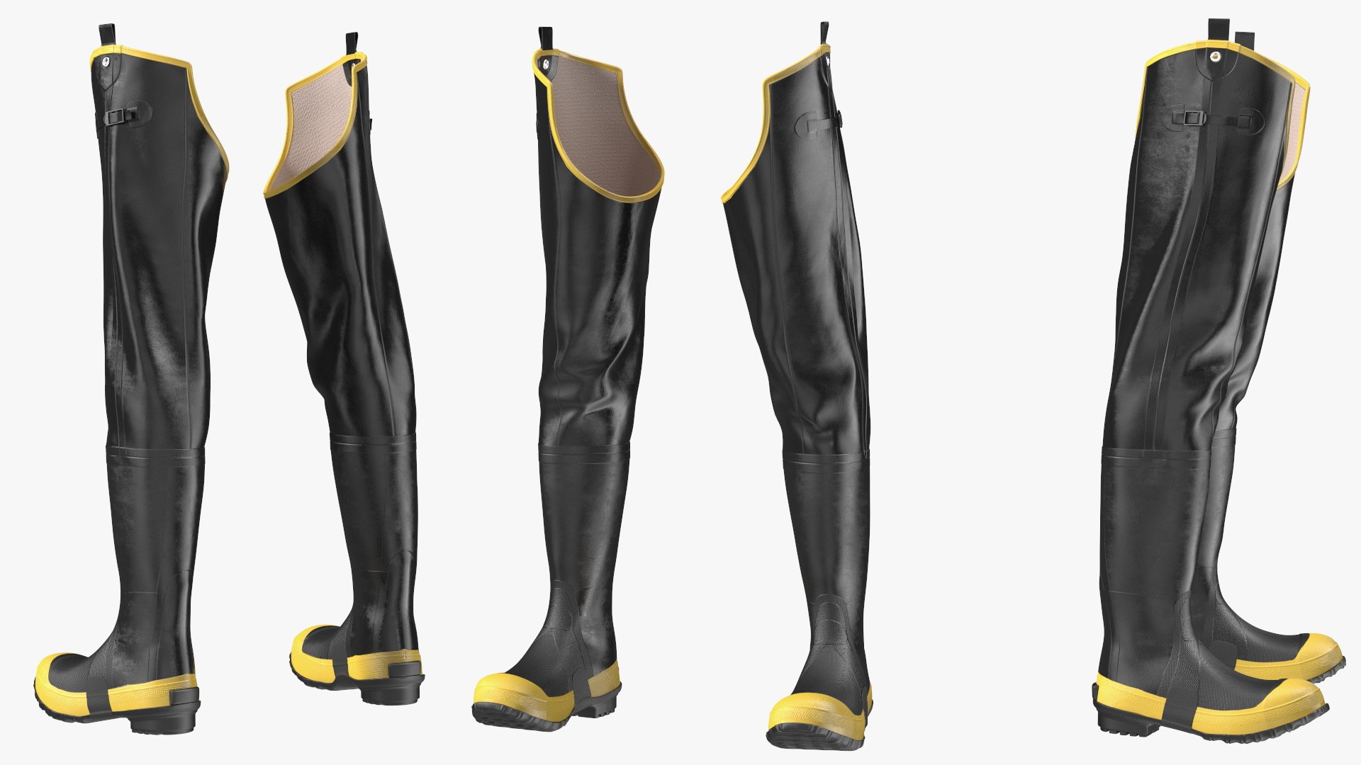 Waterproof Hip Waders For Work 3D Model - TurboSquid 1818355