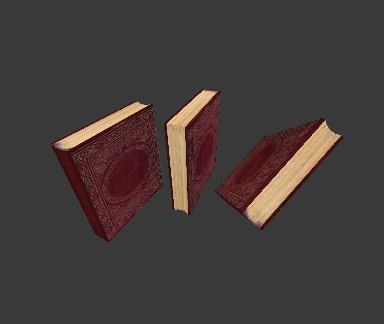 3D Book Model - TurboSquid 1286377