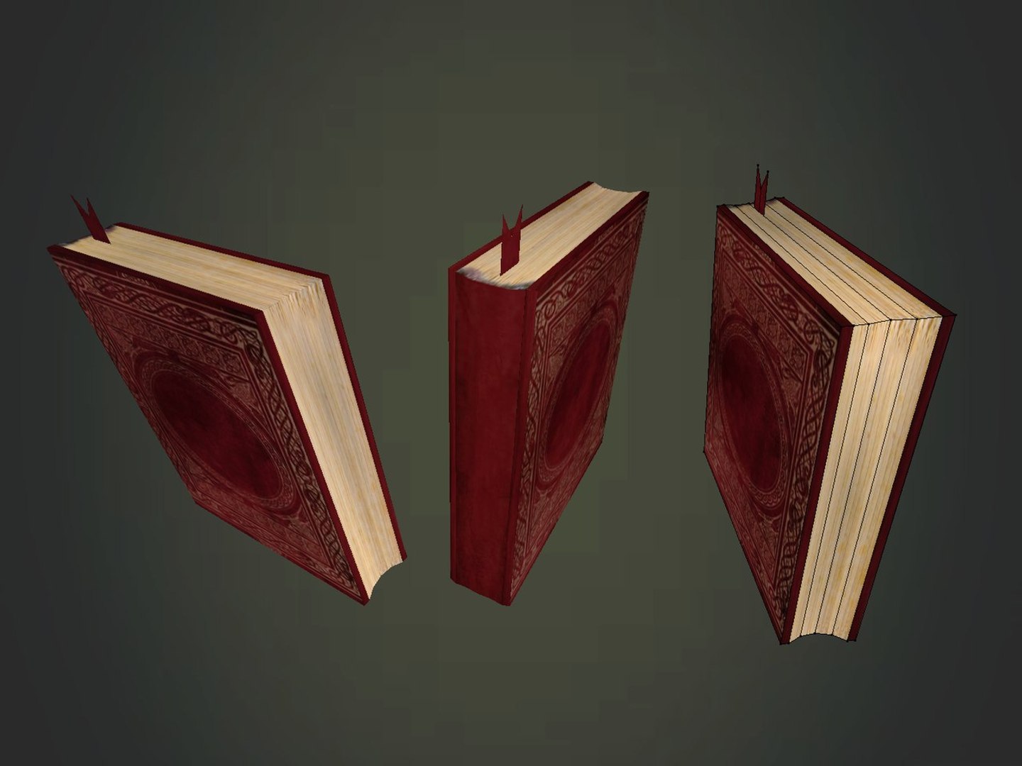 3D Book Model - TurboSquid 1286377