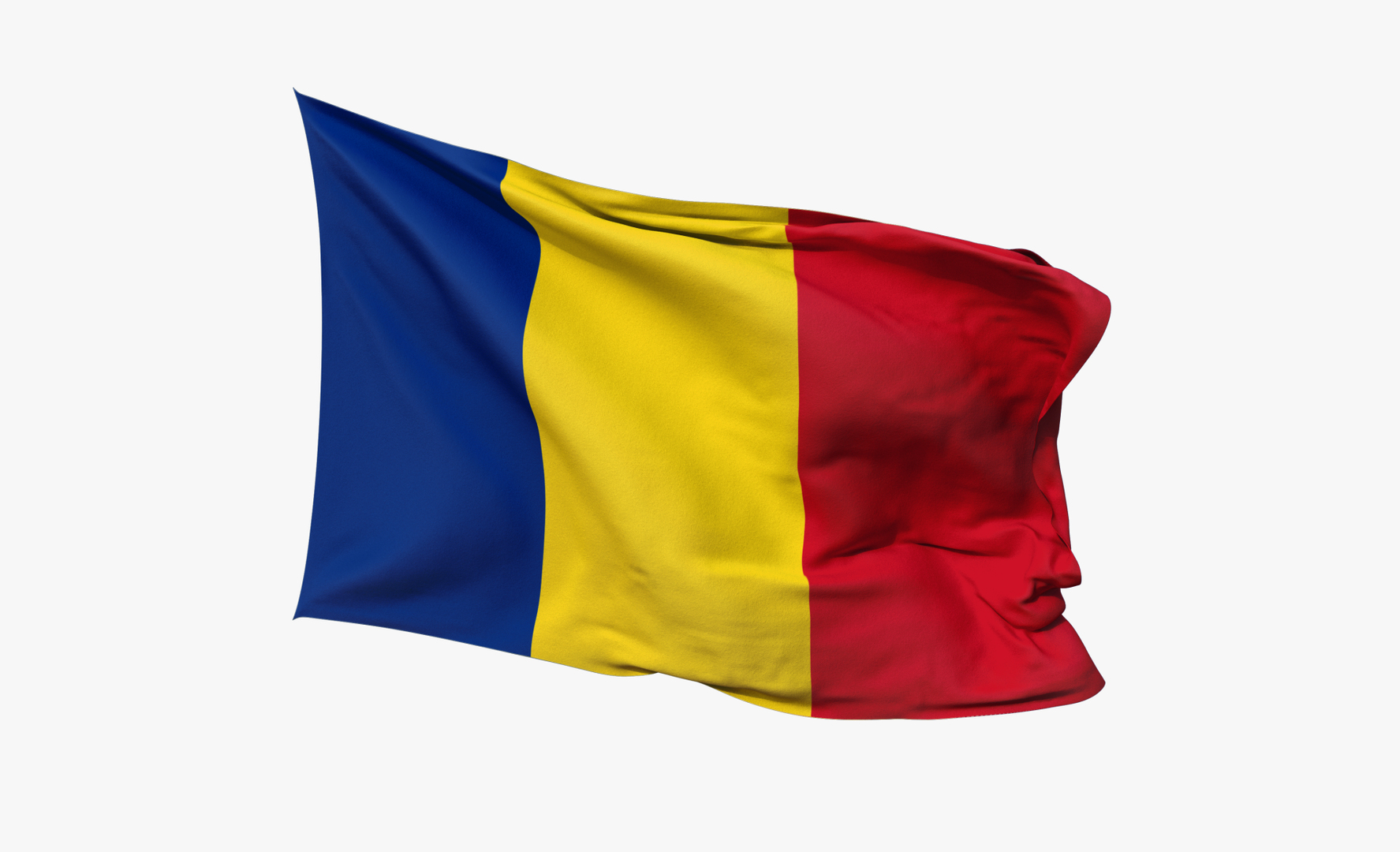 Realistic Animated Flag - Microtexture Rigged - Put Your Own Texture ...