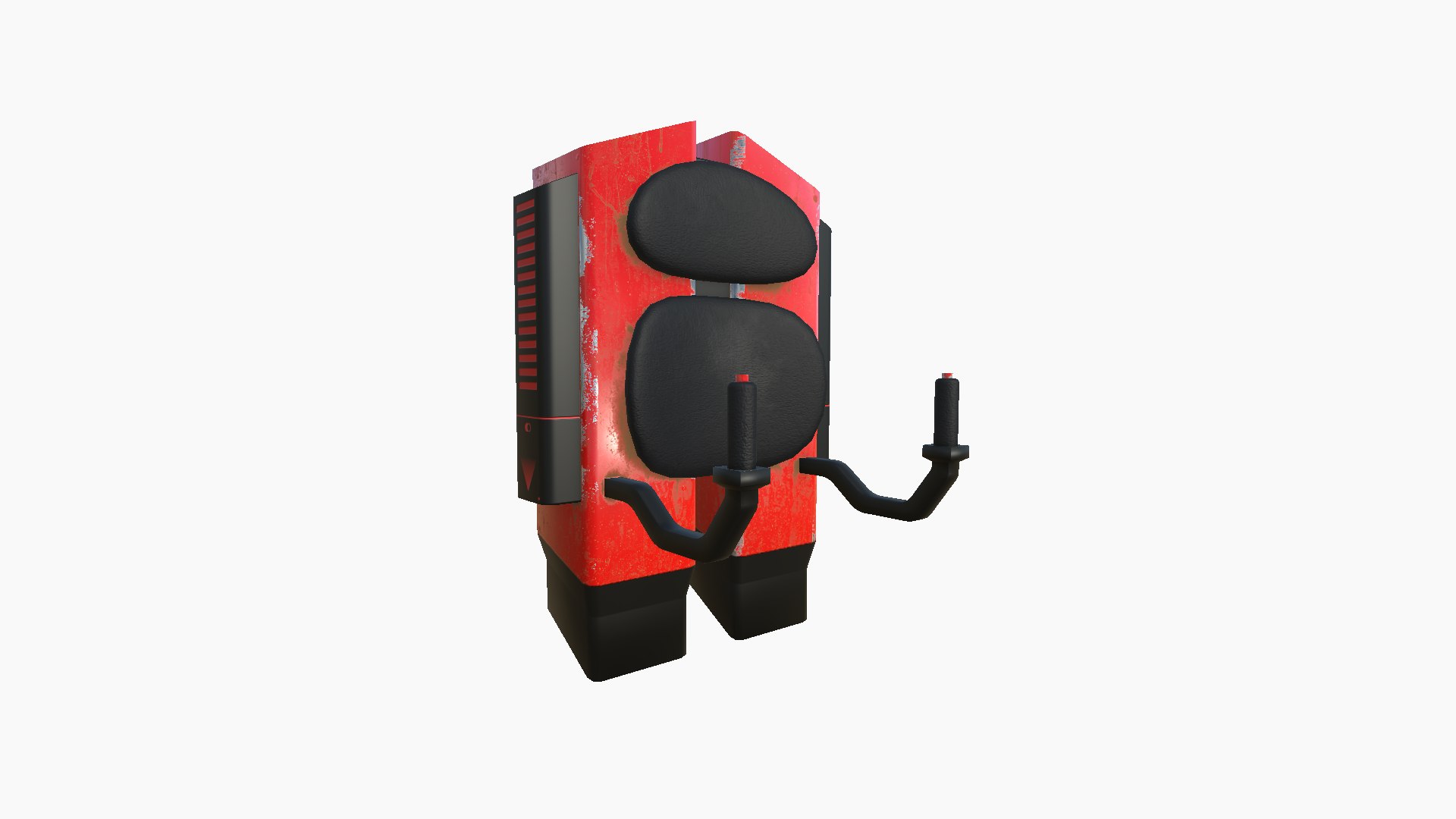 3D Jetpack F04 Red Black - SciFi Character Design - TurboSquid 1963083