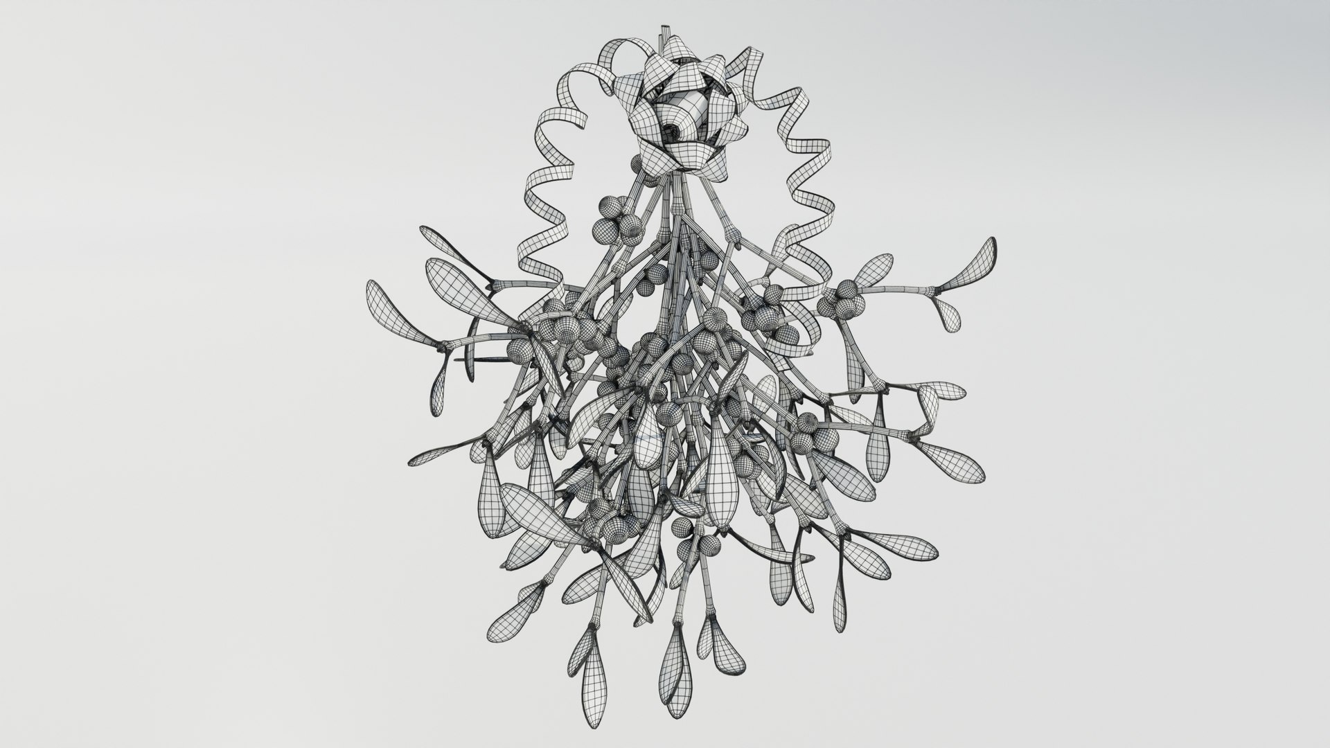 Mistletoe Bunch 3D - TurboSquid 2170741