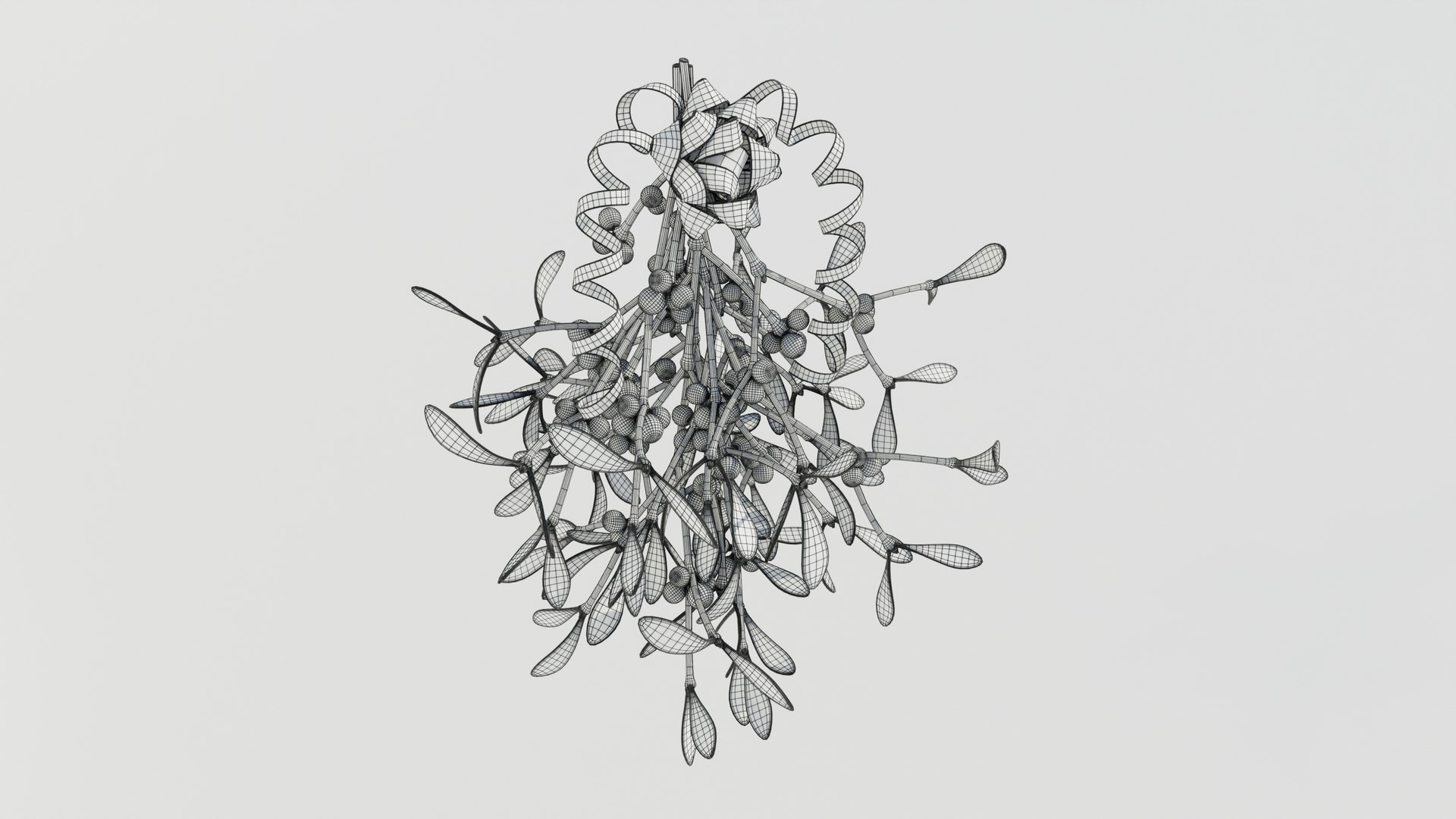 Mistletoe Bunch 3D - TurboSquid 2170741