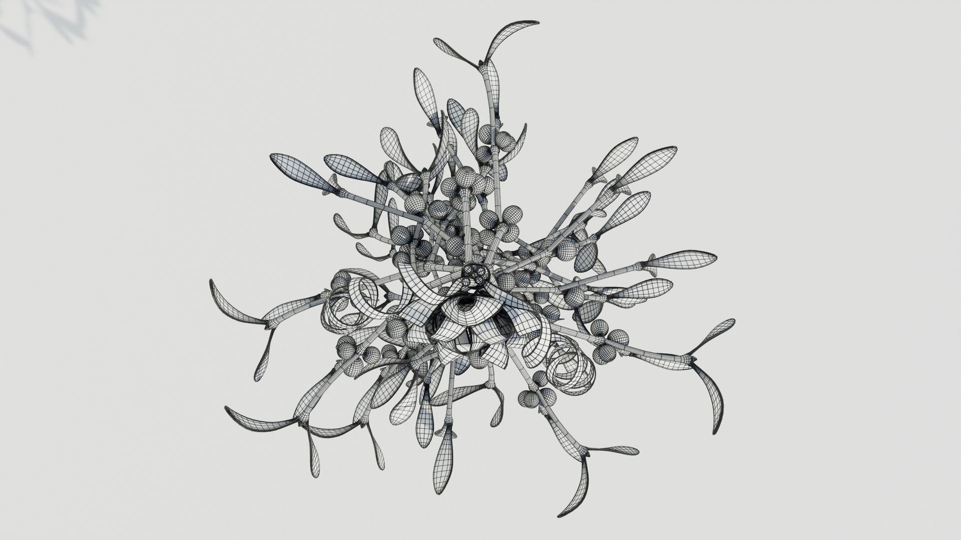 Mistletoe Bunch 3D - TurboSquid 2170741