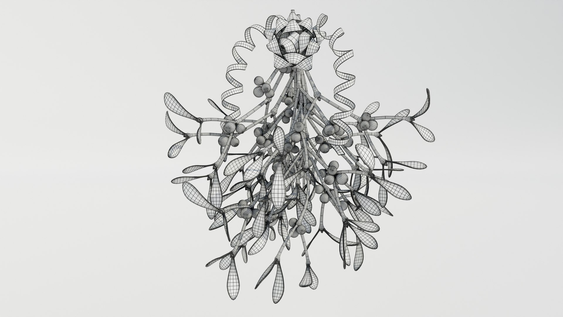 Mistletoe Bunch 3D - TurboSquid 2170741