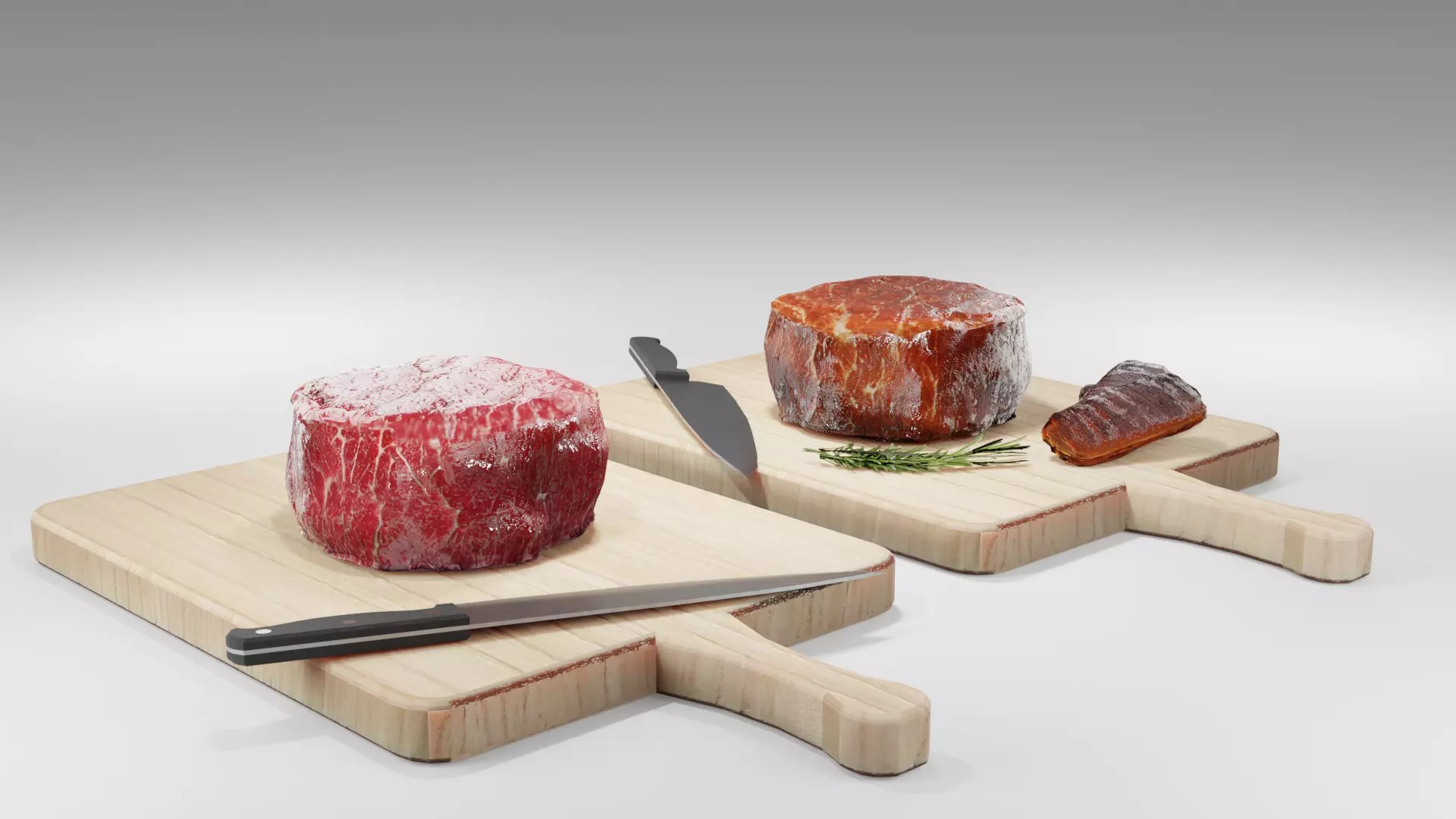 Filet Mignon Low-poly 3D Model 3D Model - TurboSquid 2469798