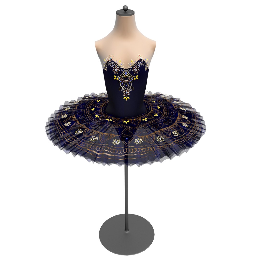 3D tutu ballet raymonda - TurboSquid 1432523