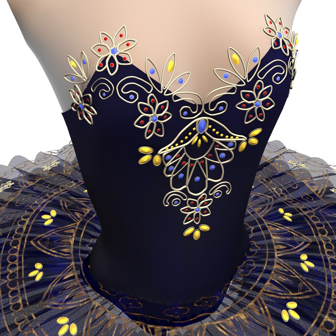 3D tutu ballet raymonda - TurboSquid 1432523