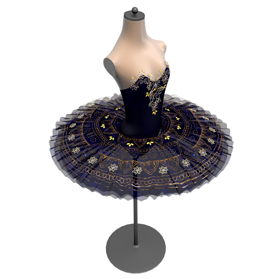 3D tutu ballet raymonda - TurboSquid 1432523