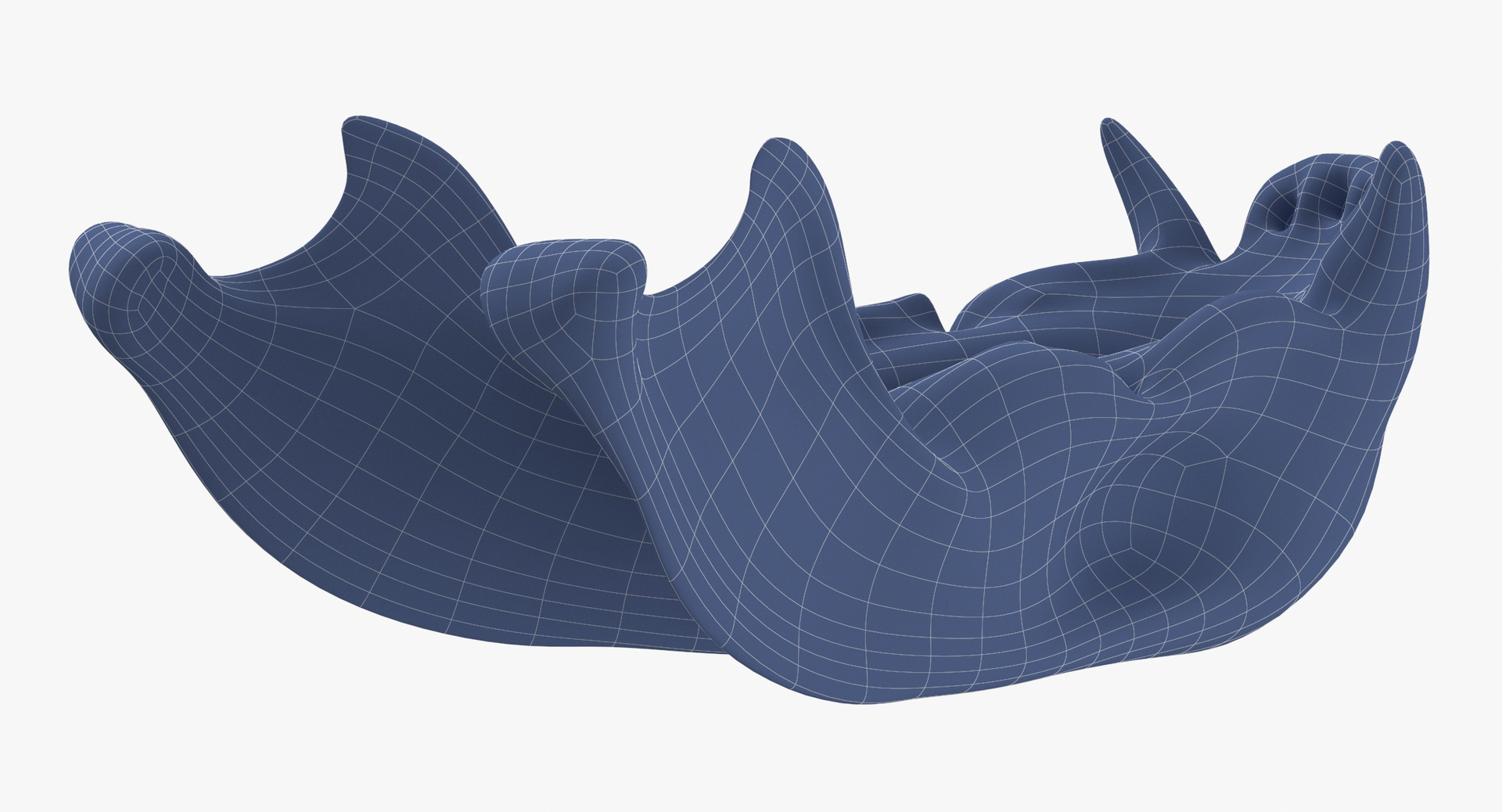 Pavian monkey male jaw 3D model - TurboSquid 1573484