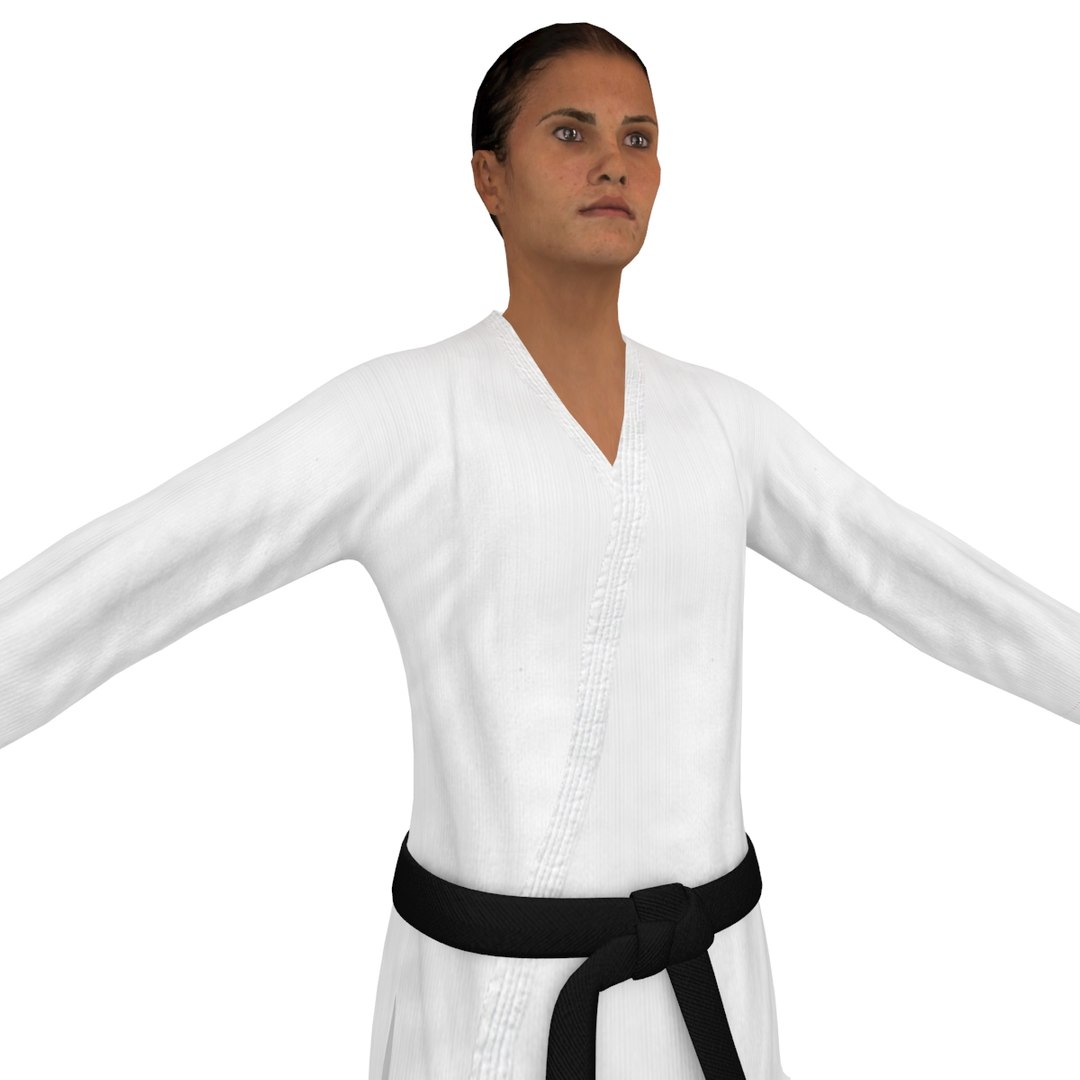 3D Rigged Karate - TurboSquid 1361668