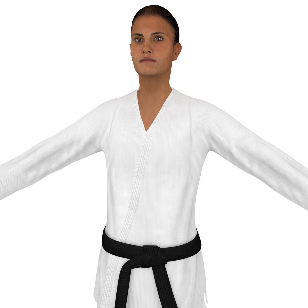 3D Rigged Karate - TurboSquid 1361668