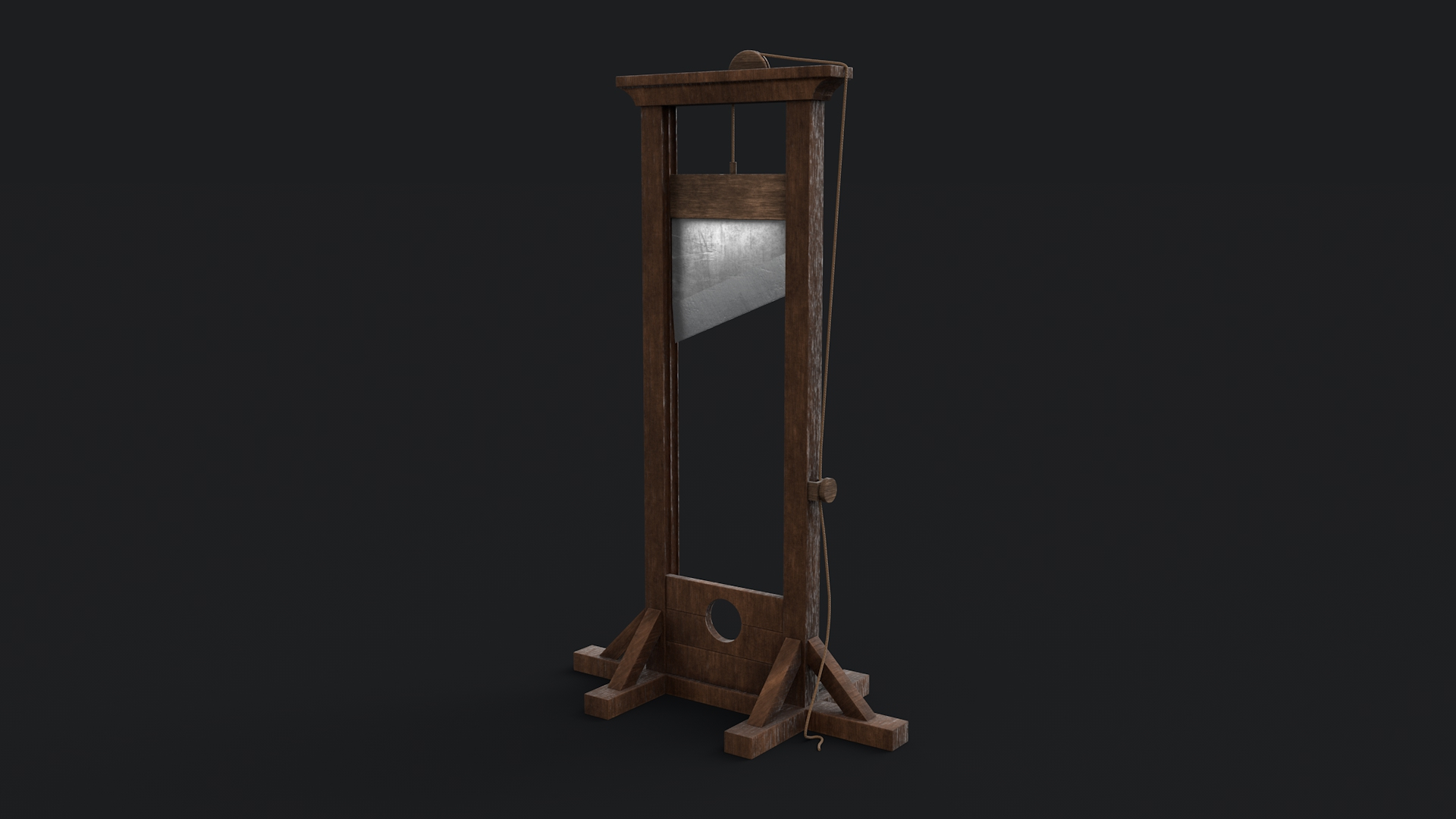 Guillotine Roughness Pbr 3D Model - TurboSquid 1691668