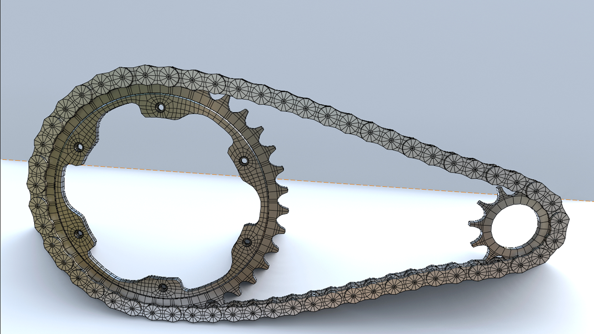 3D Chain Gear Pinion - TurboSquid 1819159