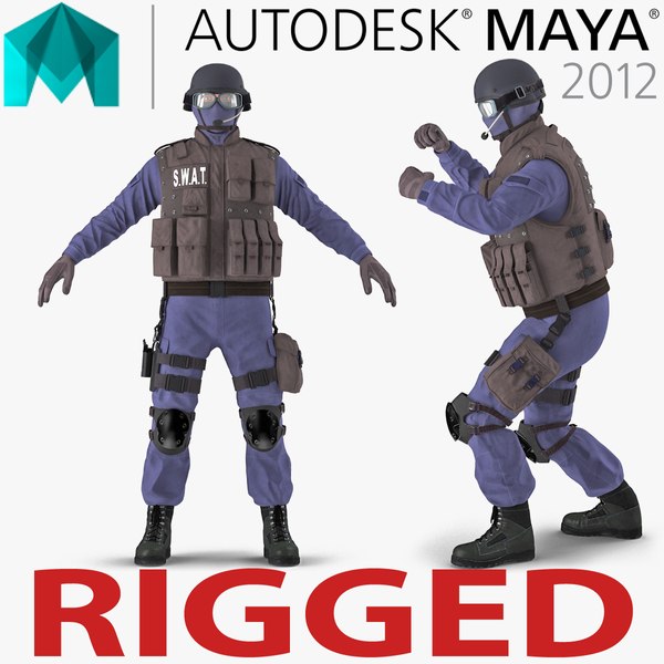 Free 3D Swat Models | TurboSquid
