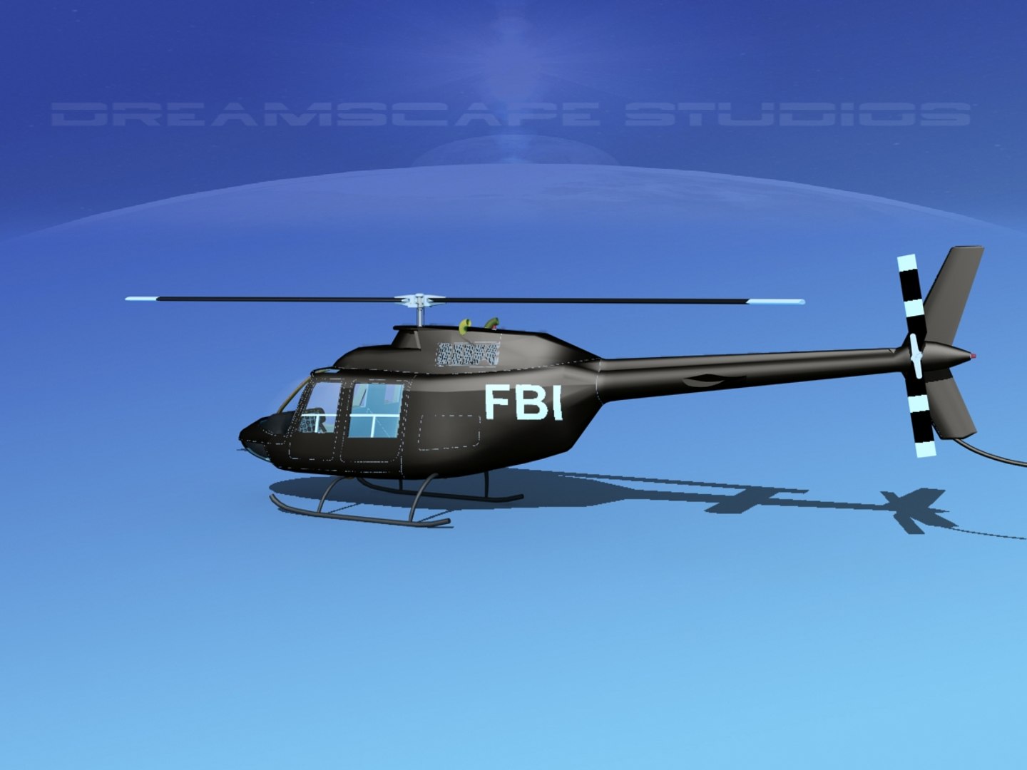Rotor Bell 206 3D - TurboSquid 1218910