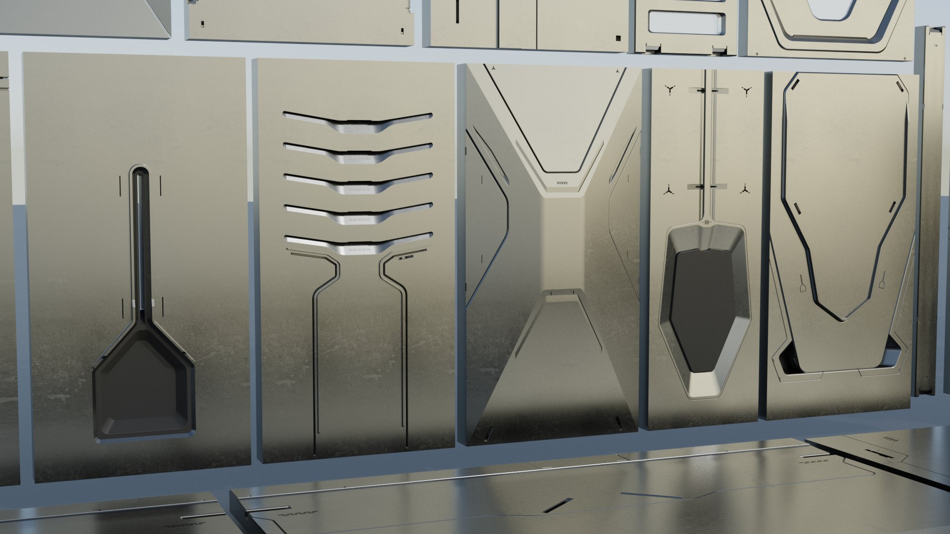 Design Sci-fi Environment 3D Model - TurboSquid 1414452