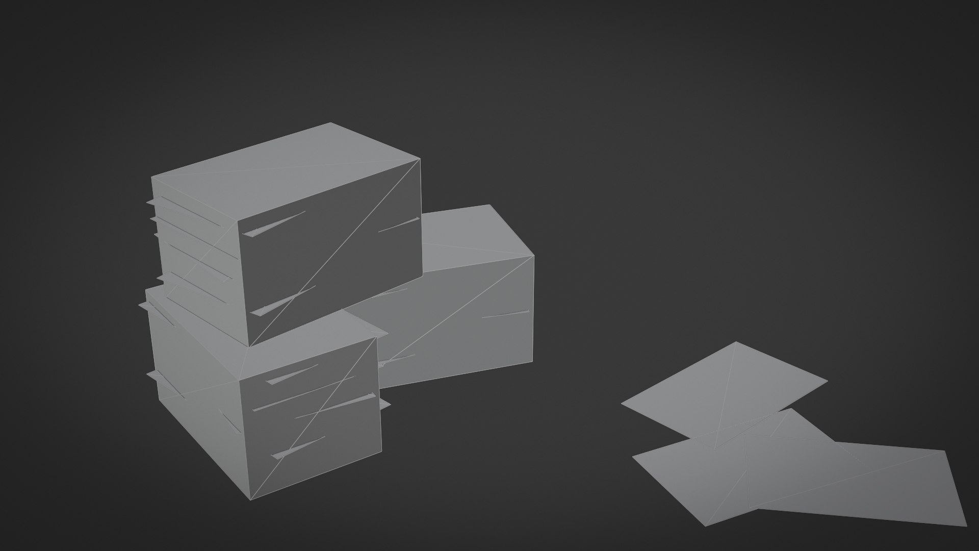 Bunch Of Papers 3D Model - TurboSquid 2209031