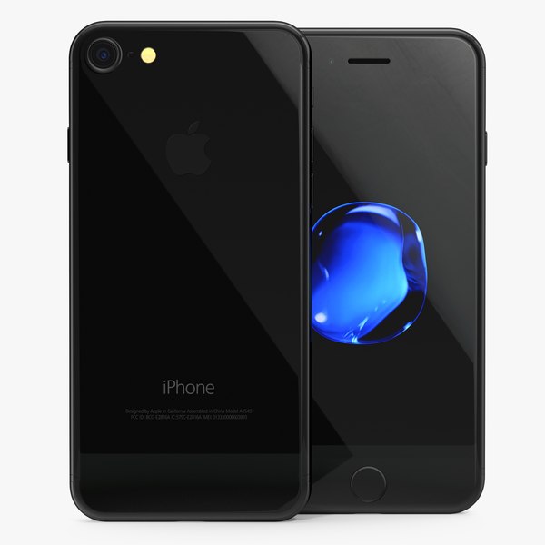 iPhone 7 Jet Black3D模型 - TurboSquid 1091393