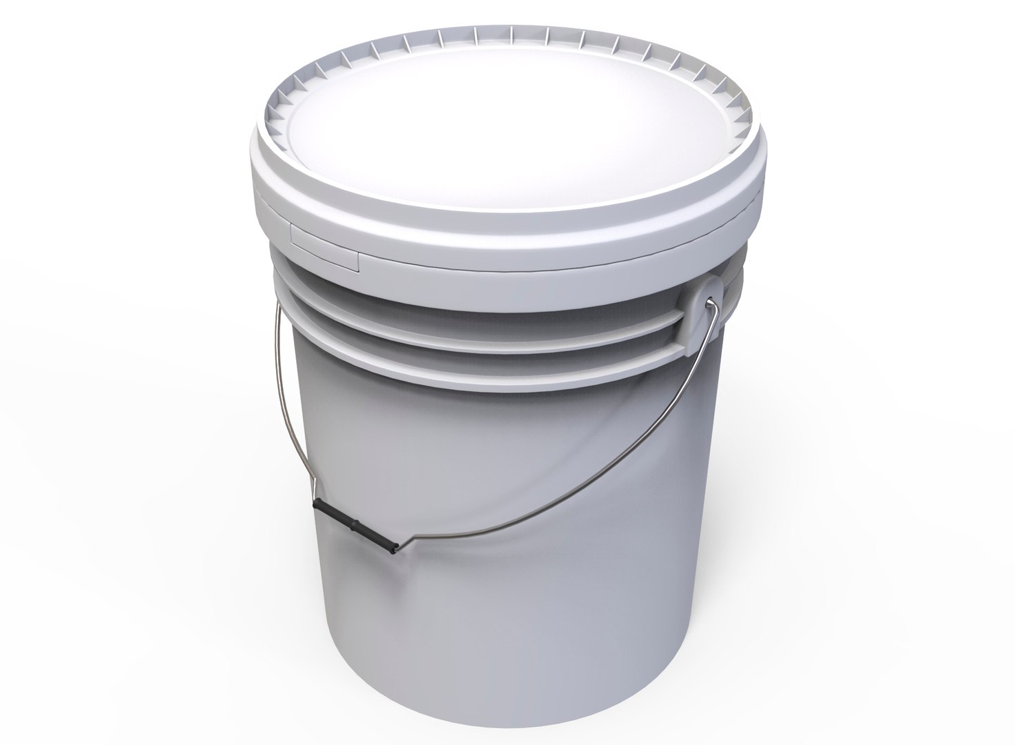 3D Plastic Bucket Model - TurboSquid 2144168