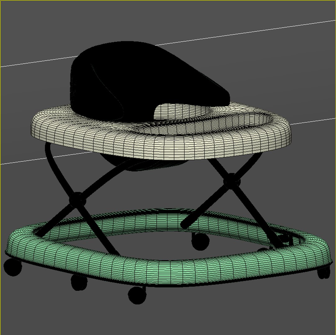 Baby Walker Walk 3D - TurboSquid 1440100
